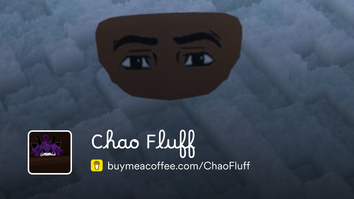 Chao Fluff is making avatars and assets for VRChat - Buymeacoffee