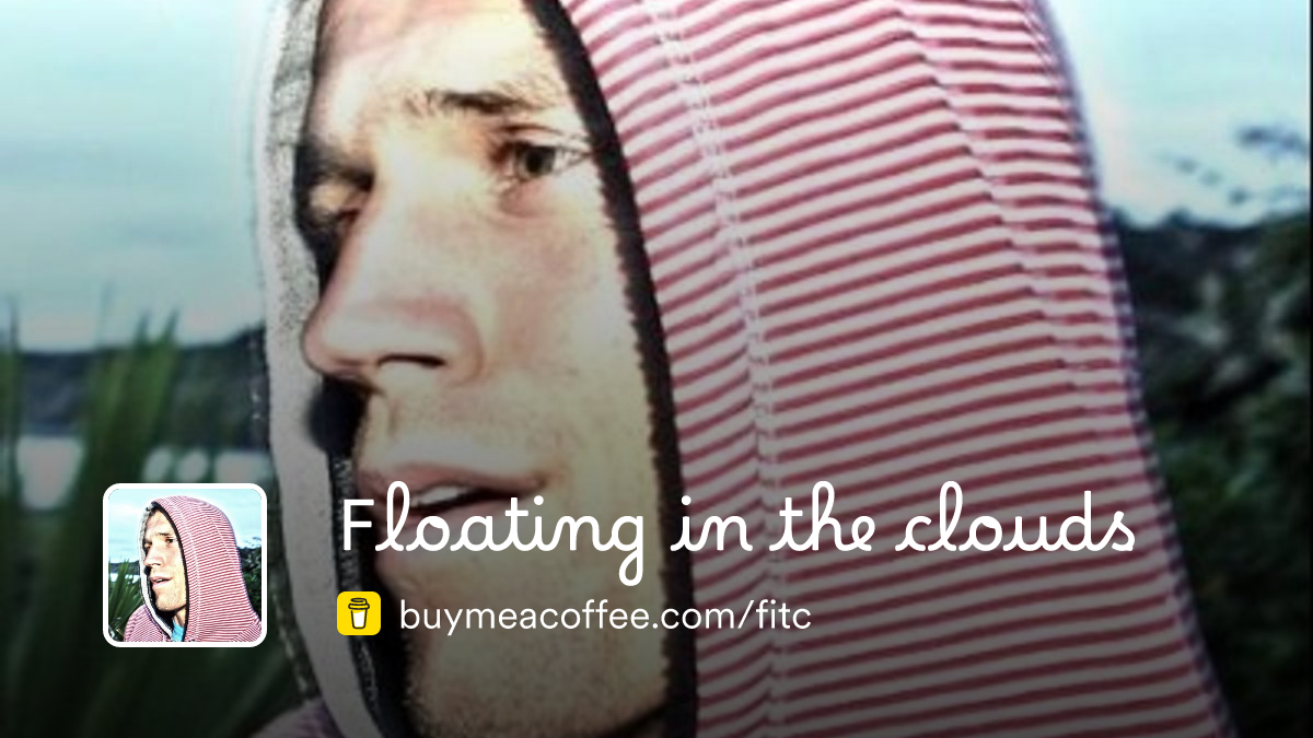 Floating in the clouds - Buymeacoffee