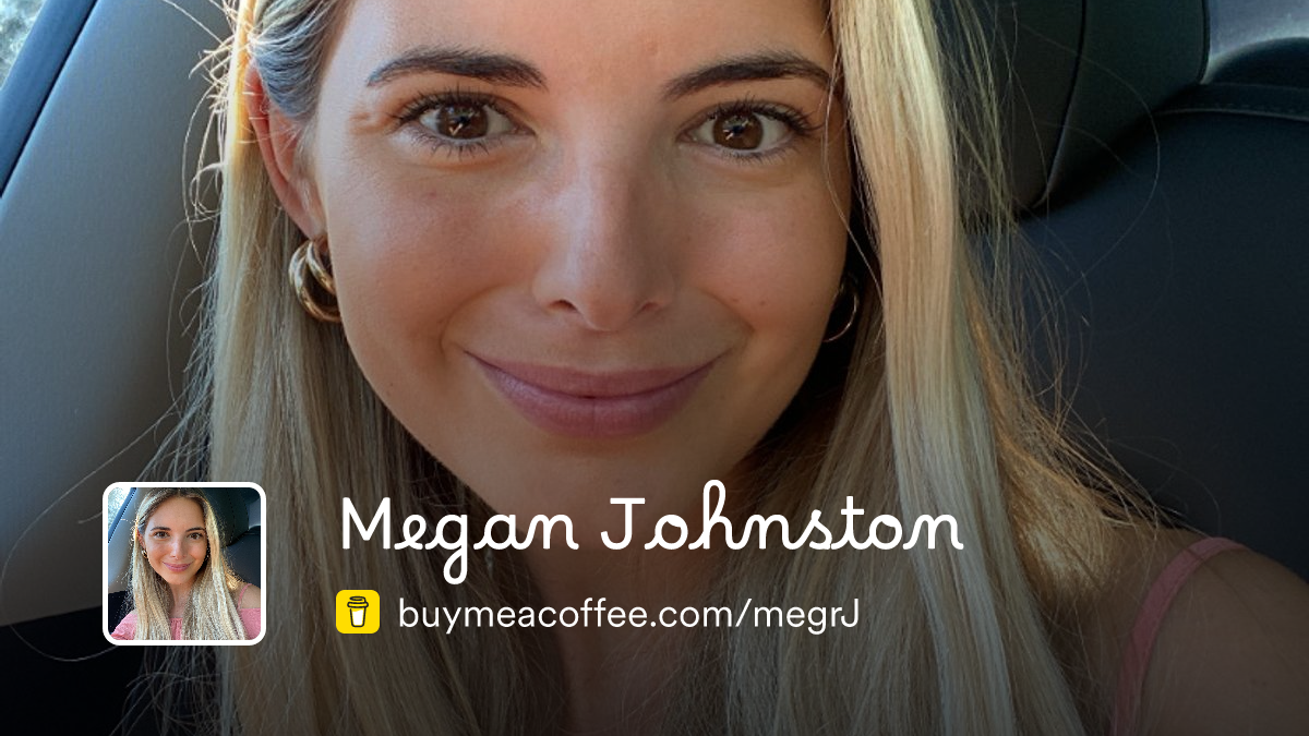 Megan Johnston is Talent Agency - Buymeacoffee