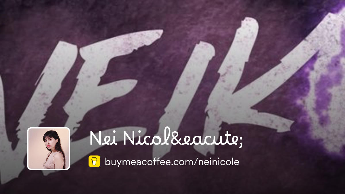 Nei Nicolé is Series y peliculas - Buymeacoffee
