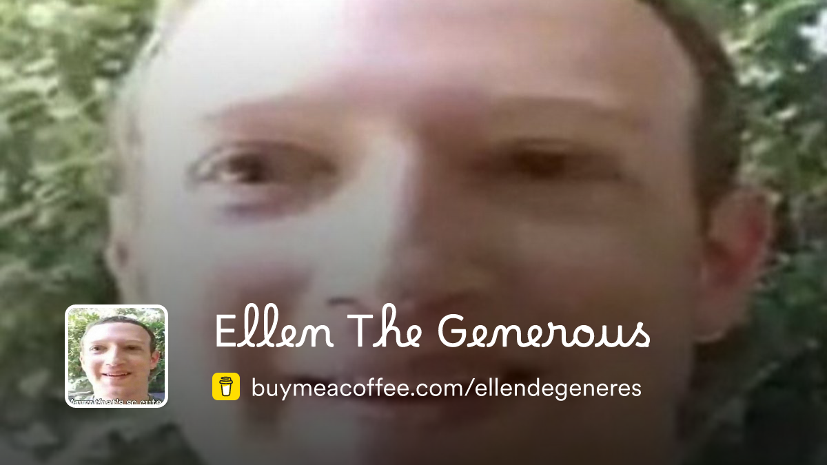 Ellen The Generous - Buymeacoffee