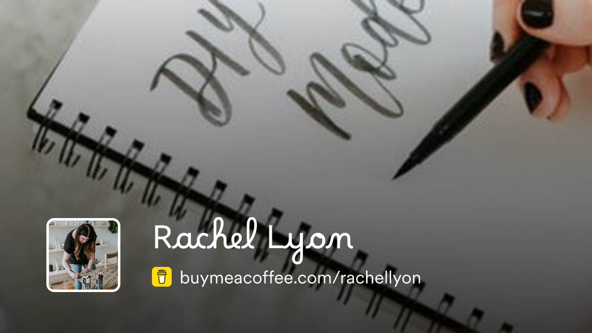 Rachel Lyon - Buymeacoffee
