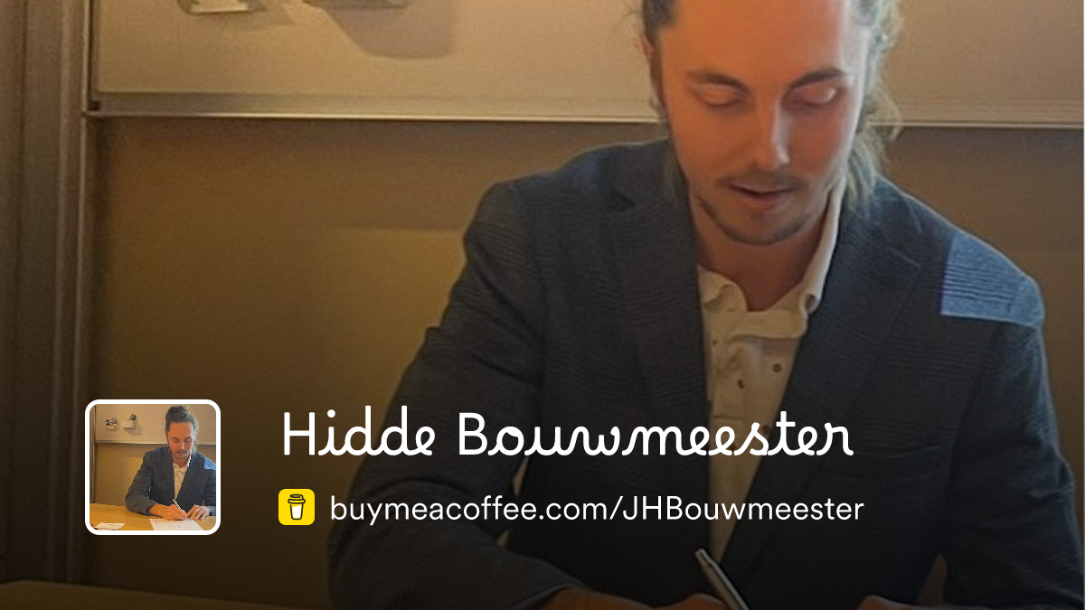 Hidde Bouwmeester - Buymeacoffee