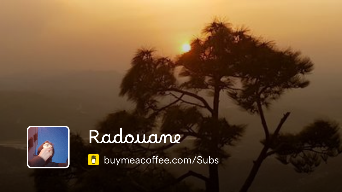 Extras | Radouane - Buymeacoffee