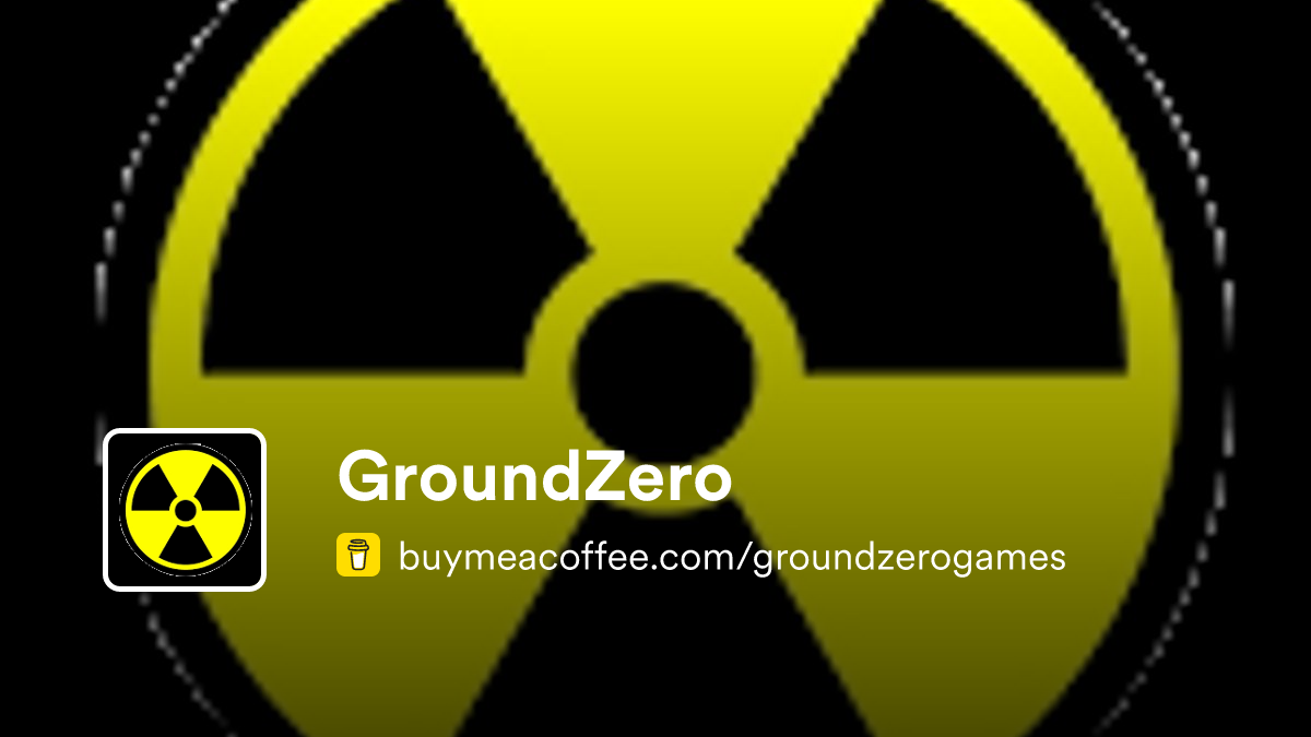 GroundZero - Buymeacoffee