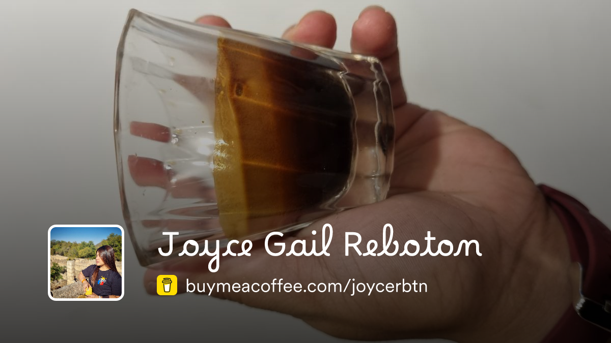 Joyce Gail Reboton - Buymeacoffee