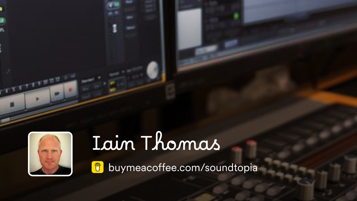 Iain Thomas - Buymeacoffee
