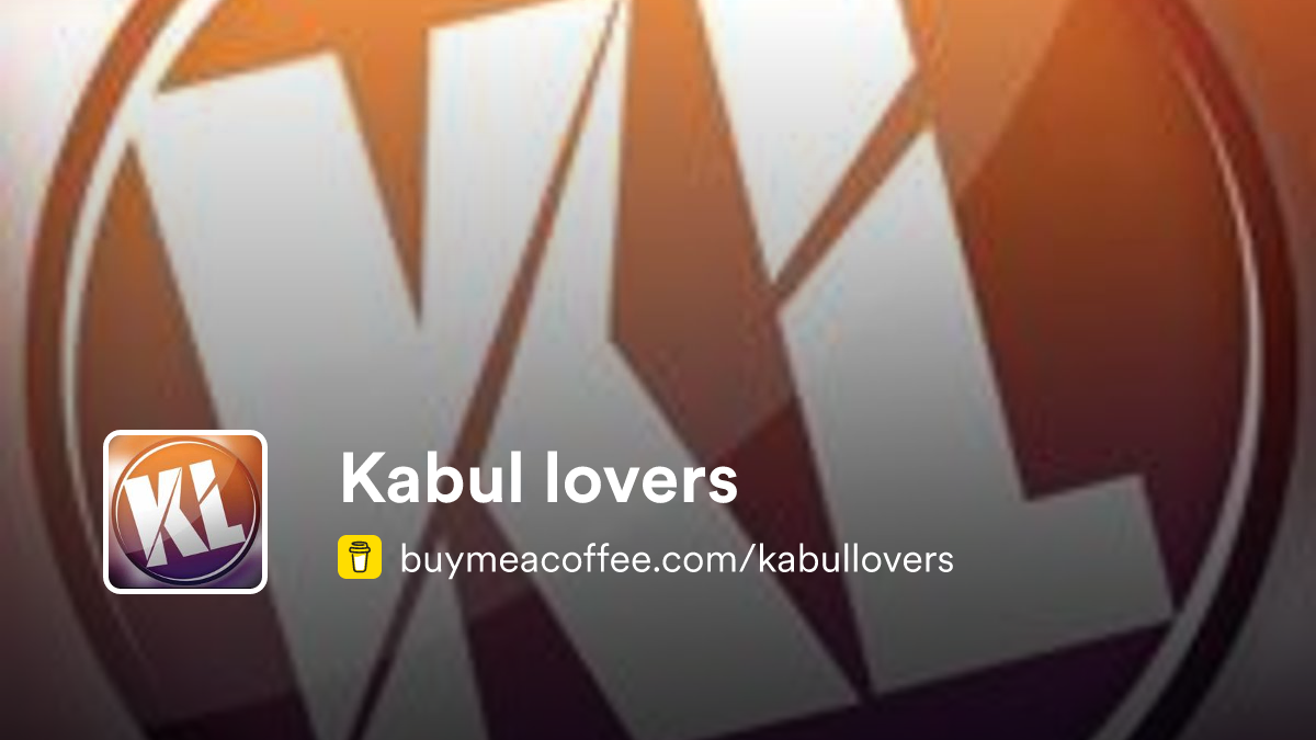 Kabul lovers - Buymeacoffee