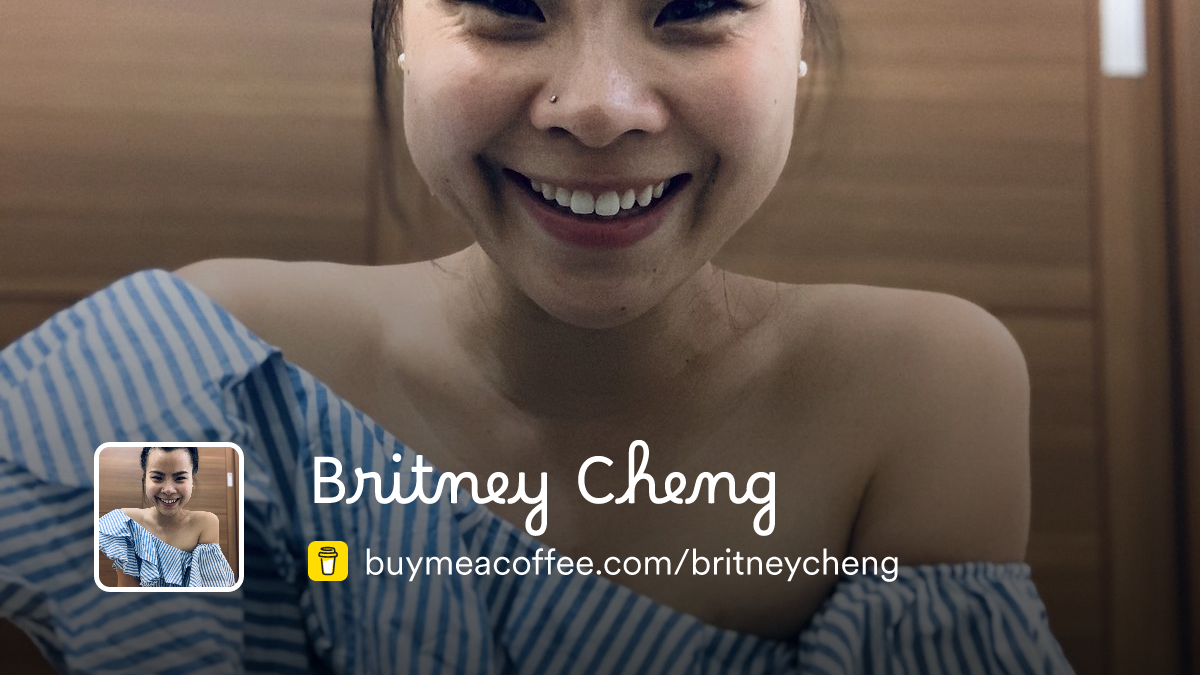 Membership | Britney Cheng - Buymeacoffee