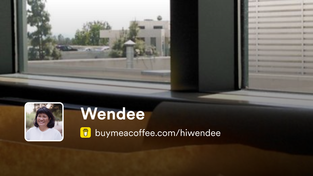 Wendee is Exploring who and how we are as creative people - Buymeacoffee