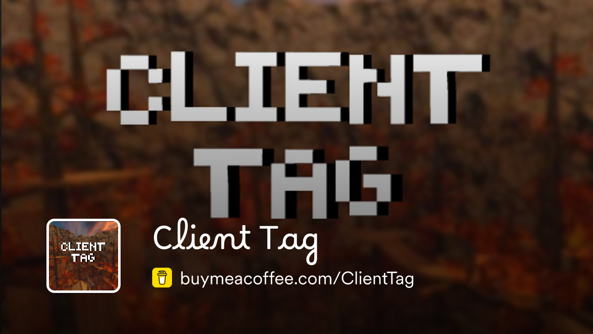Client Tag - Buymeacoffee