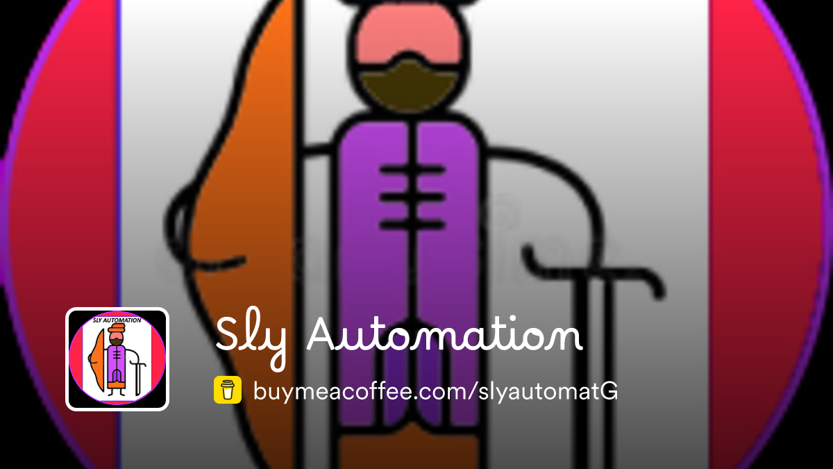 Sly Automation - Buymeacoffee
