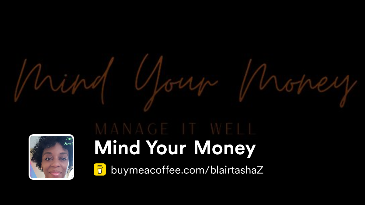 Membership | Mind Your Money - Buymeacoffee
