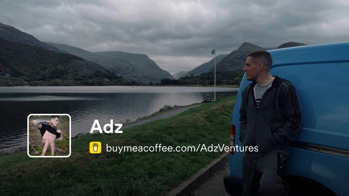 Adz is creating adventure content - Buymeacoffee