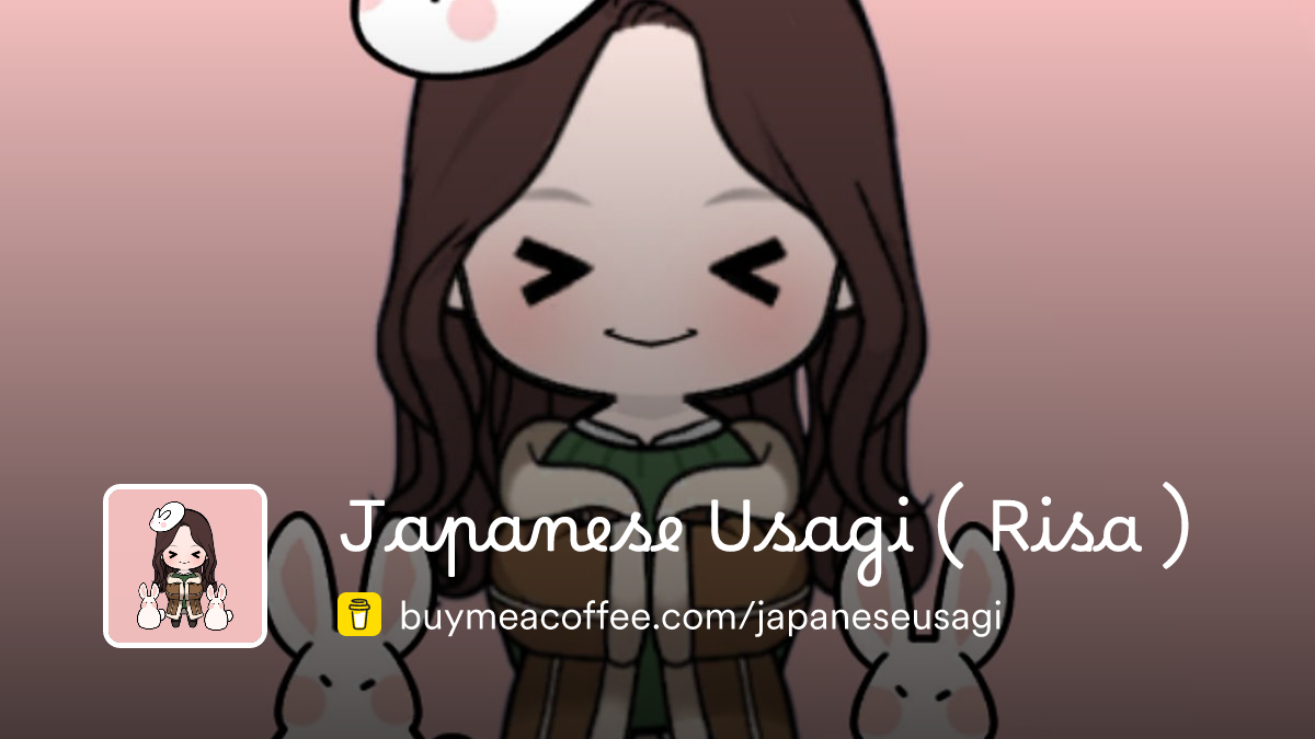 Japanese Usagi ( Risa ) - Buymeacoffee