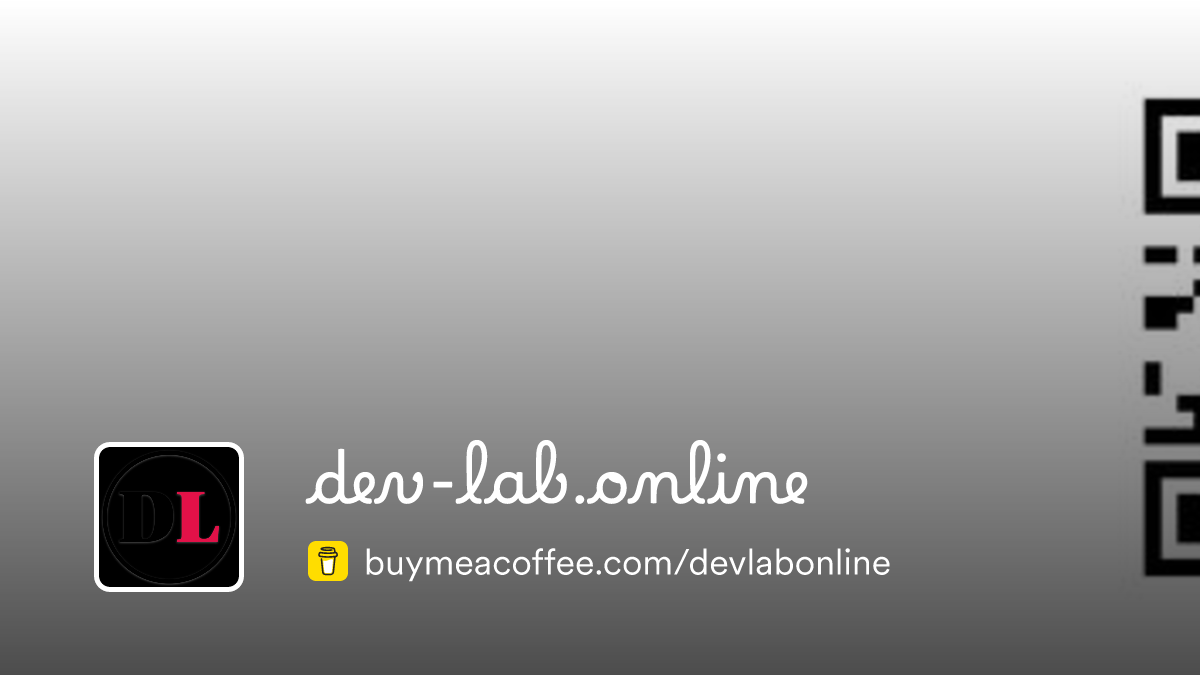 dev-lab.online - Buymeacoffee