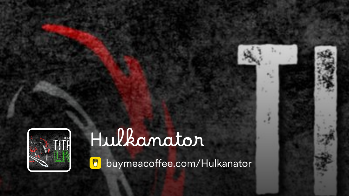 Hulkanator - Buymeacoffee