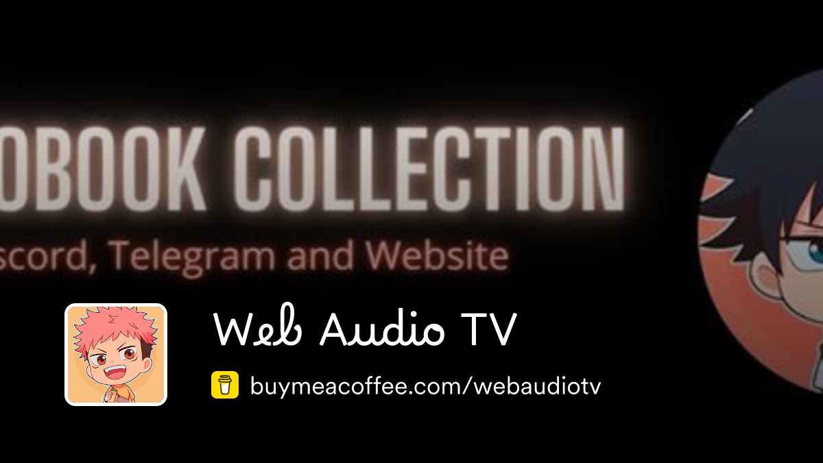 Web Audio TV - Buymeacoffee