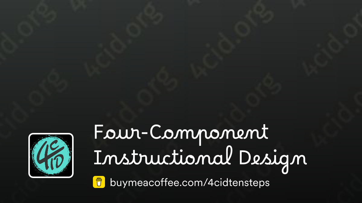 Four-Component Instructional Design is uploading free content about ...