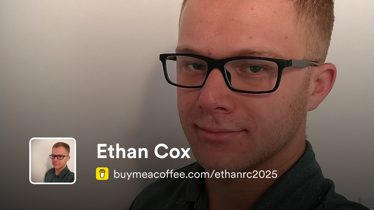Ethan Cox - Buymeacoffee