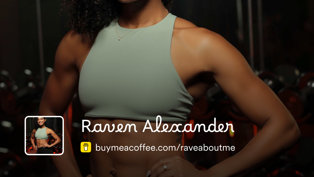 Raven Alexander - Buymeacoffee