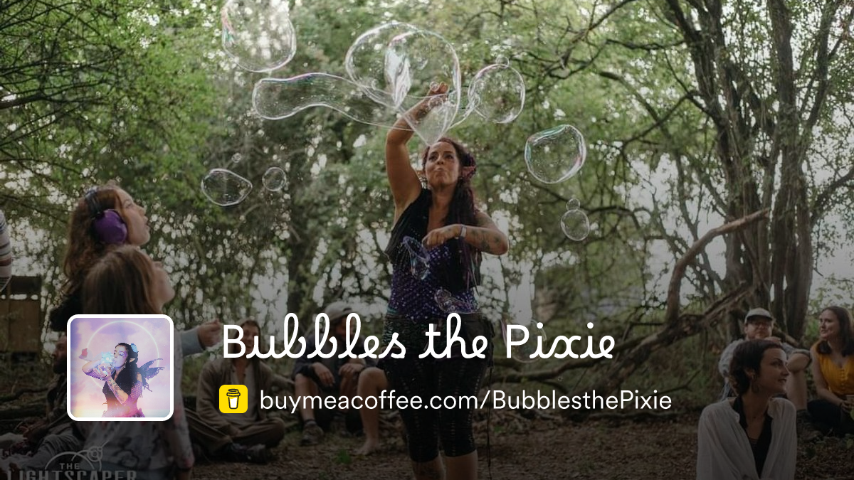 Bubbles the Pixie - Buymeacoffee