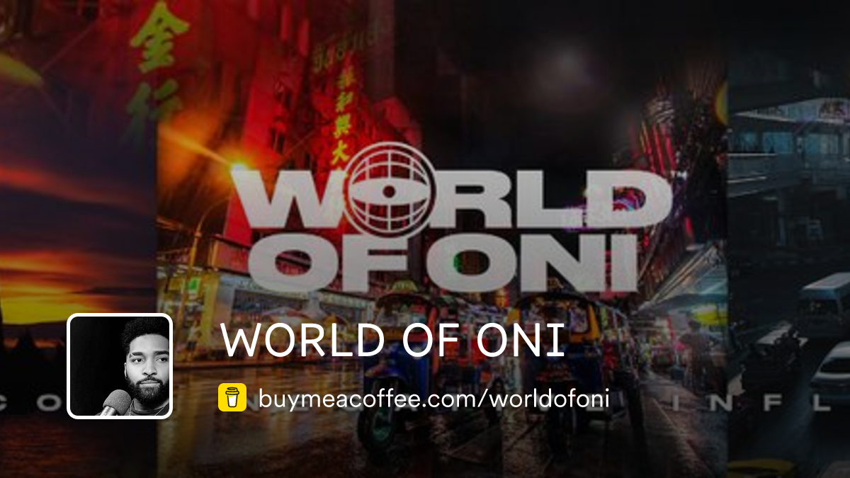 WORLD OF ONI is a Content Creator - Buymeacoffee
