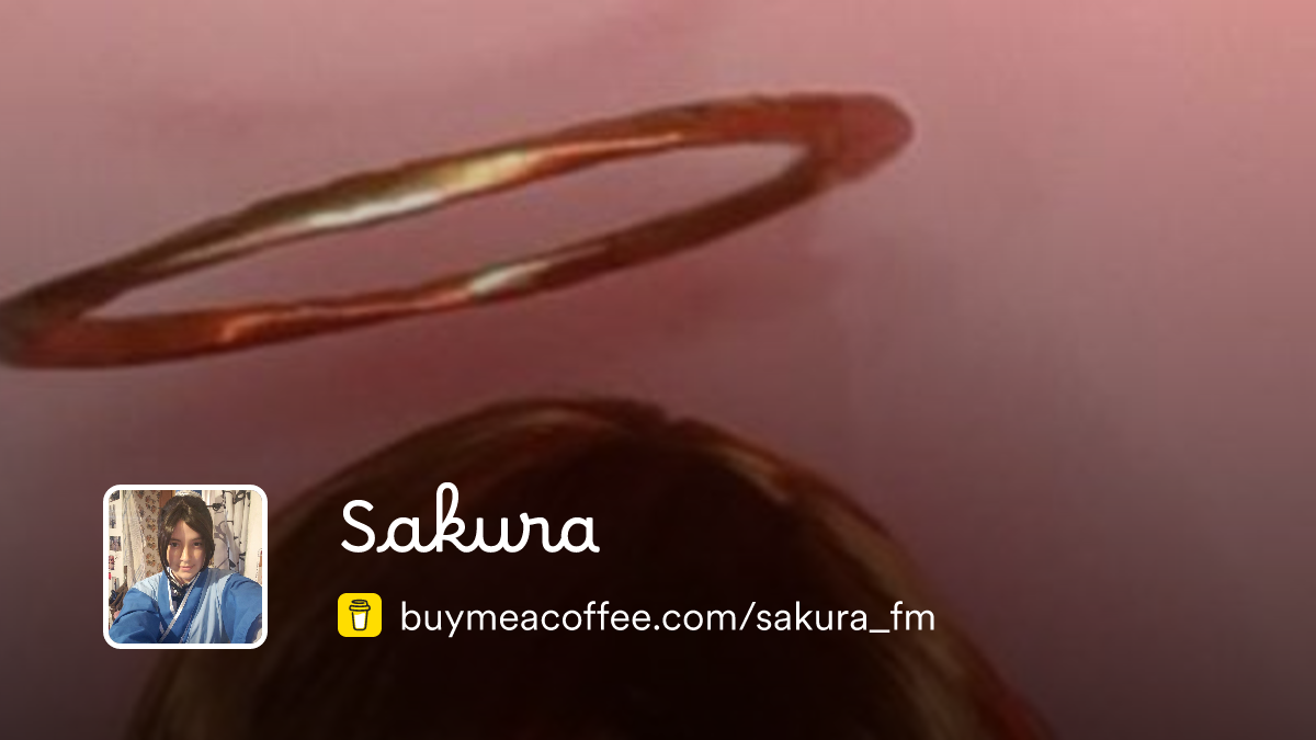 Sakura is Cosplayer - Buymeacoffee
