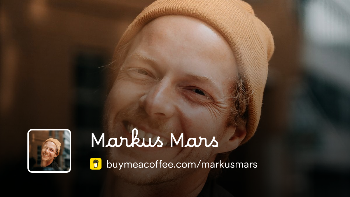 Markus Mars is creating Notion Templates for you and your friends ...