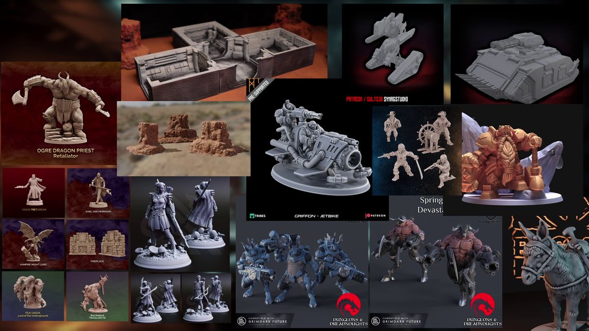 February STL files are here! — Once in a Six Side - Buymeacoffee