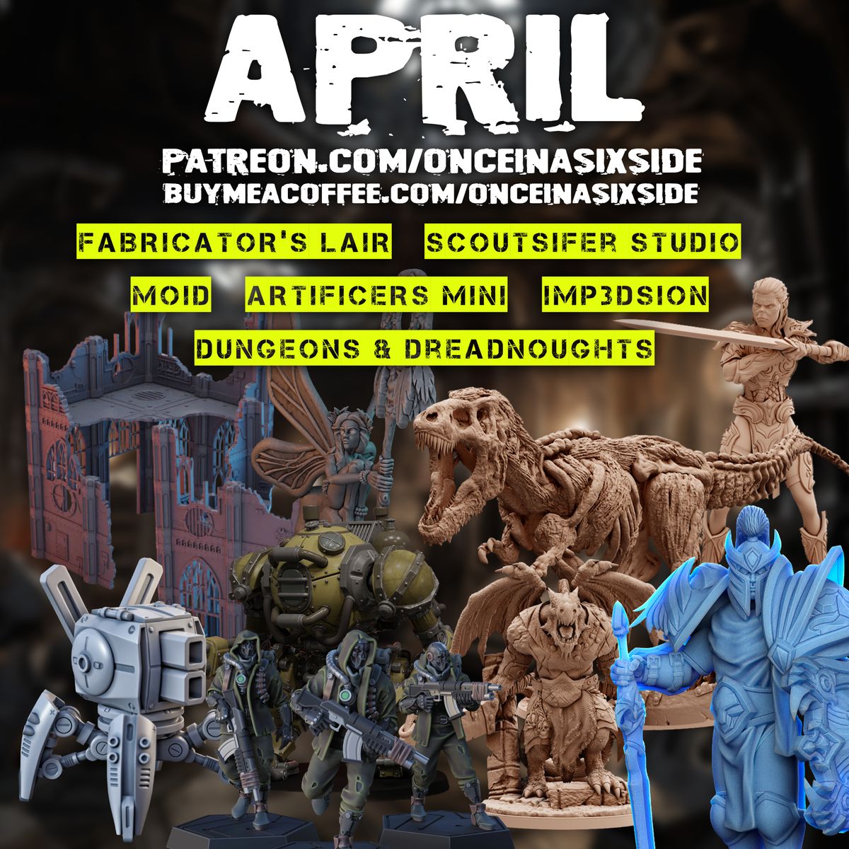 April files! — Once in a Six Side - Buymeacoffee