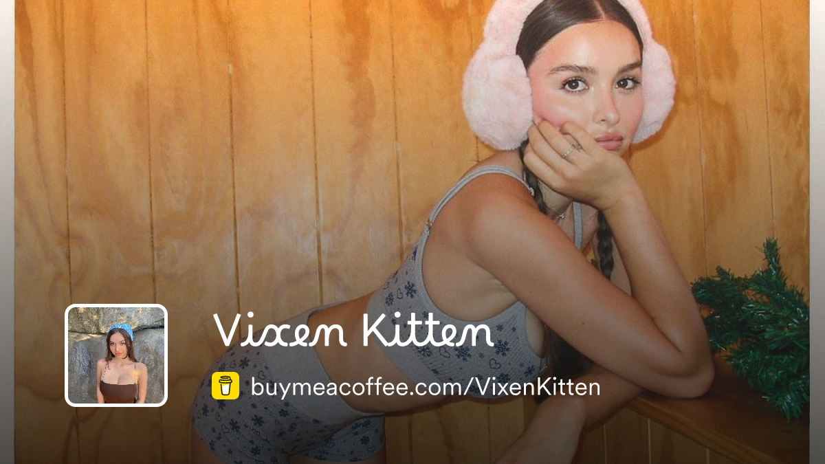 Vixen Kitten - Buymeacoffee