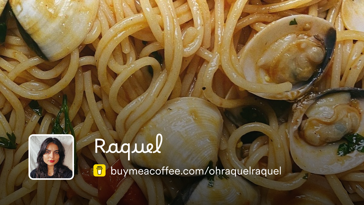 Raquel is cooking - Buymeacoffee