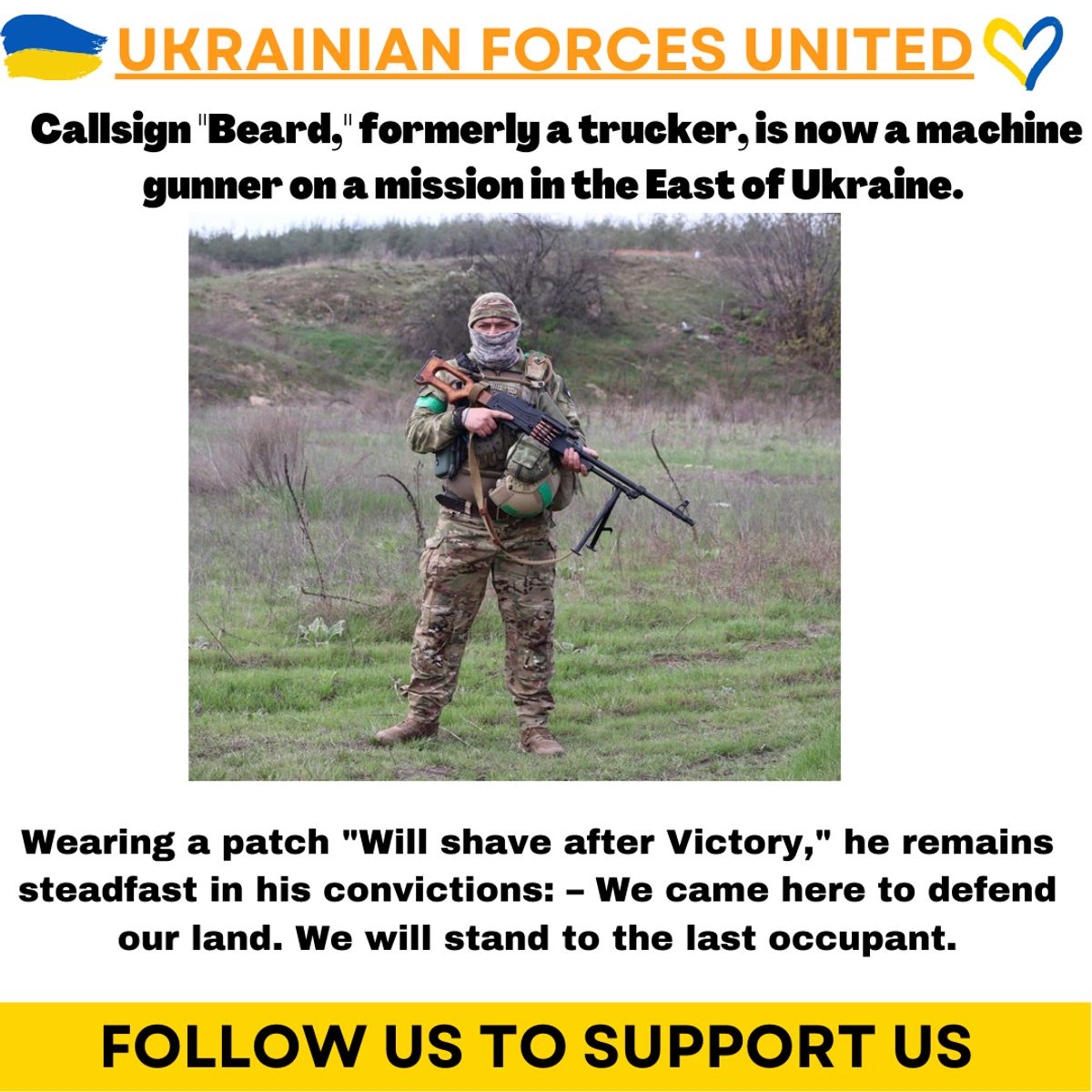 Callsign BEARD — Ukrainian Forces United - Buymeacoffee