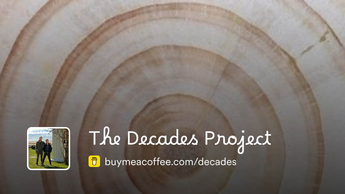 The Decades Project - Buymeacoffee