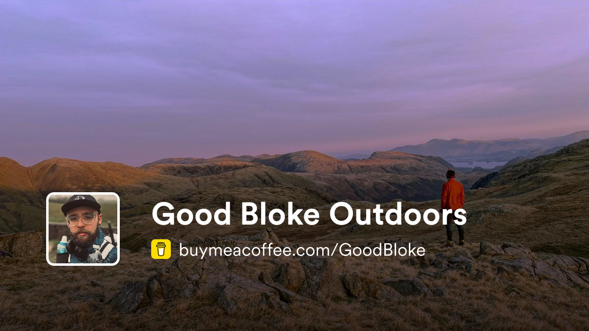Good Bloke Outdoors is Creating content whilst wild camping in the ...