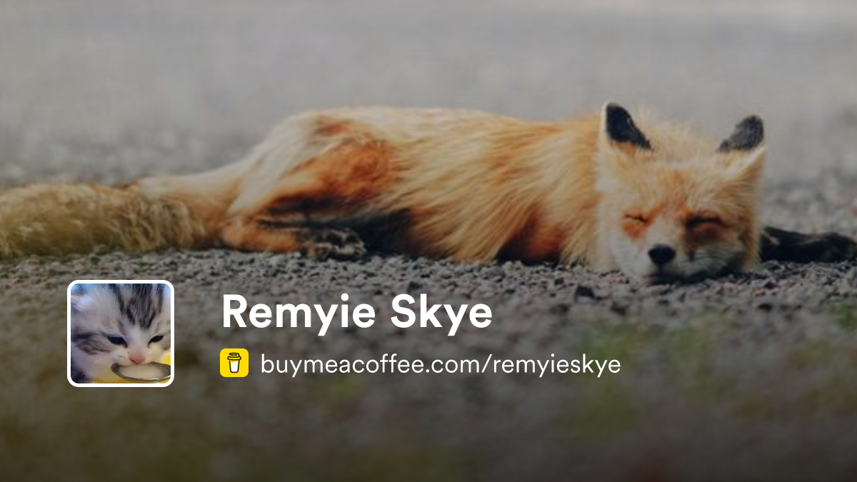 Remyie Skye - Buymeacoffee