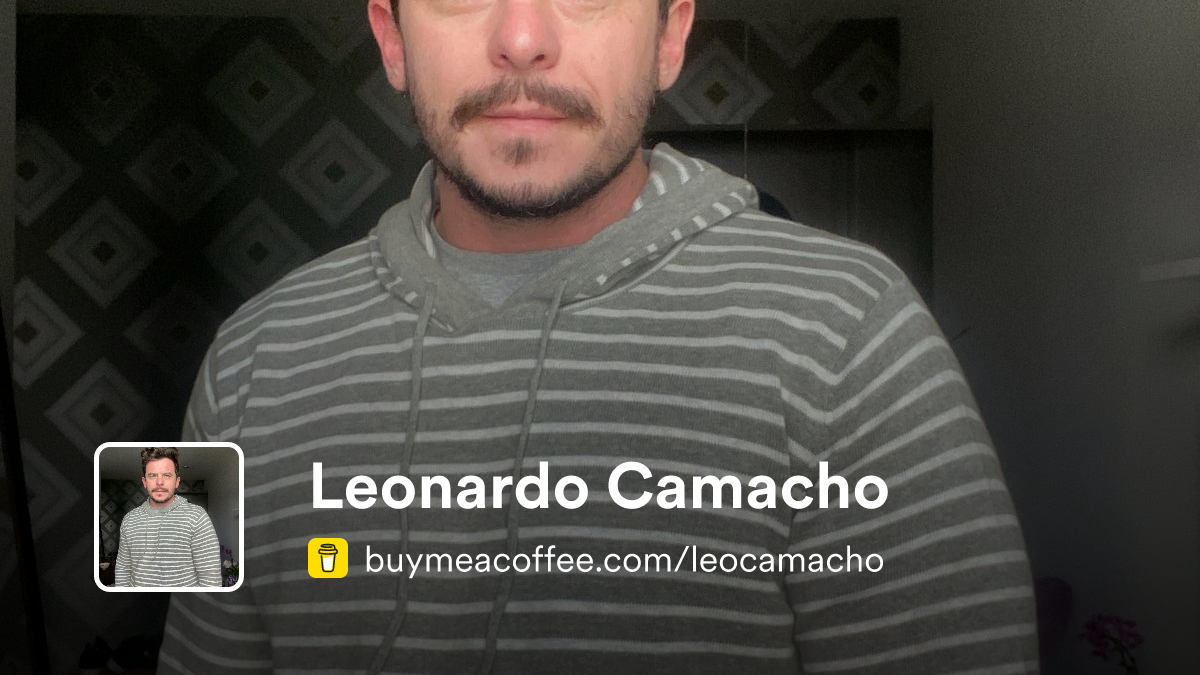 Leonardo Camacho - Buymeacoffee