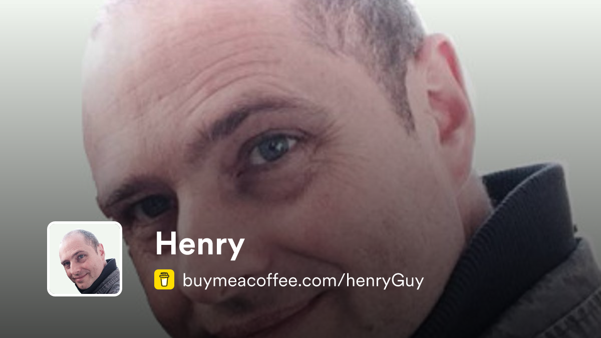 Henry - Buymeacoffee