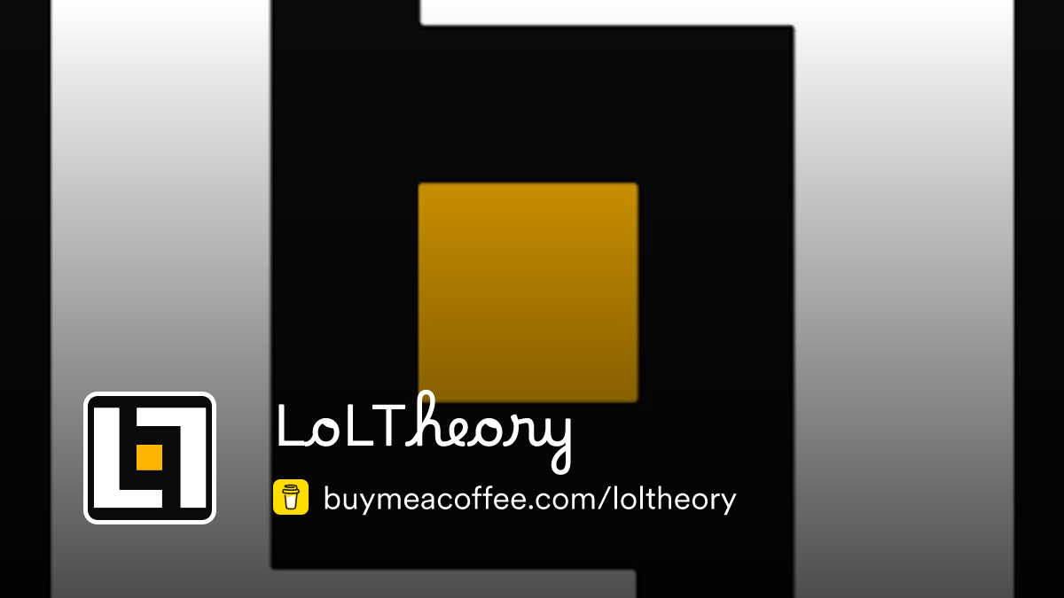 LoLTheory - Buymeacoffee
