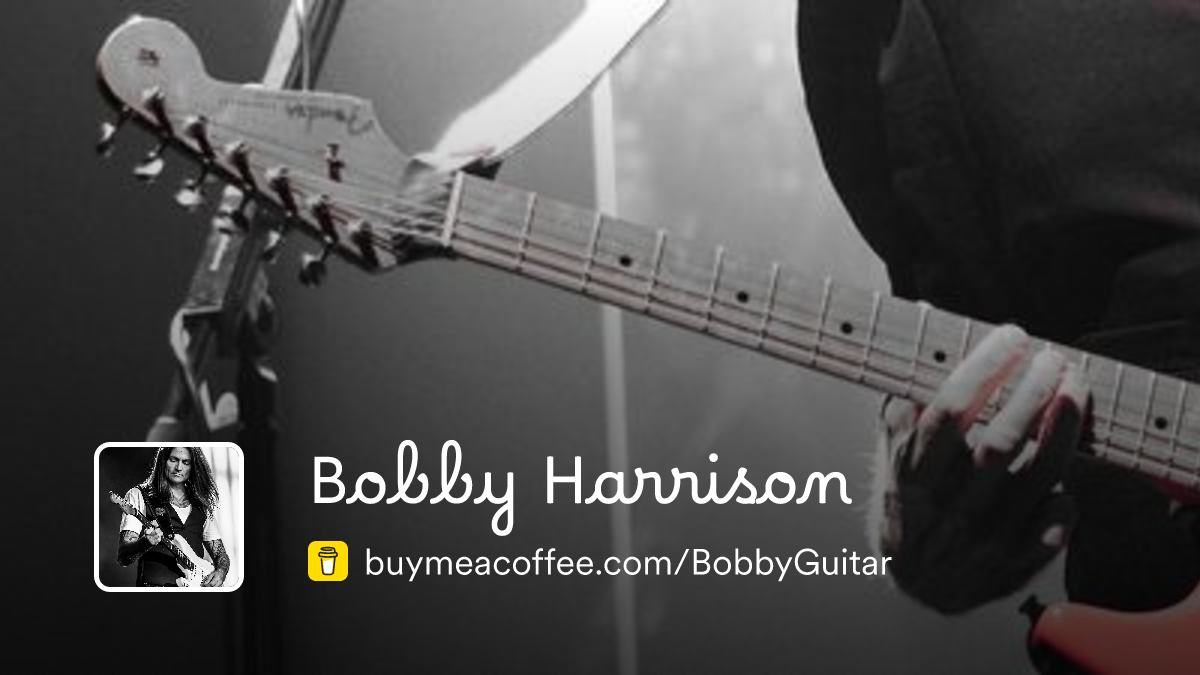 Extras | Bobby Harrison - Buymeacoffee