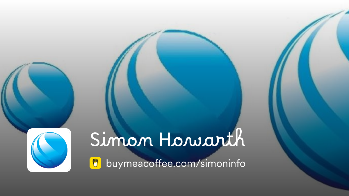 Simon Howarth - Buymeacoffee