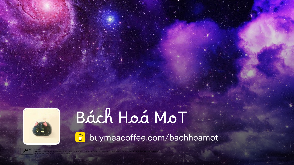 Bách Hoá MoT is A Blog - Buymeacoffee