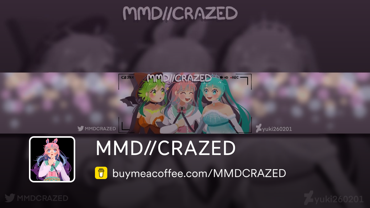 MMD//CRAZED is Creating MMD dance motions - Buymeacoffee