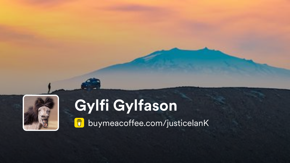 Gylfi Gylfason is Icelandic information videos on Youtube - Buymeacoffee