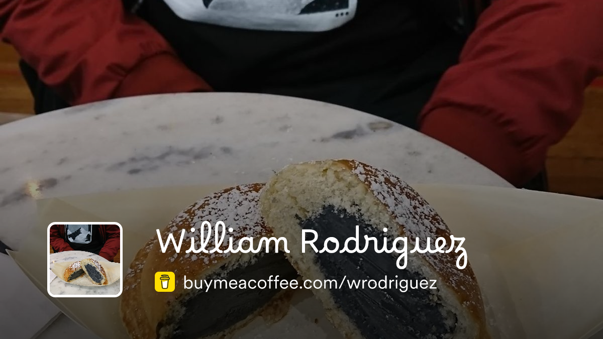William Rodriguez - Buymeacoffee