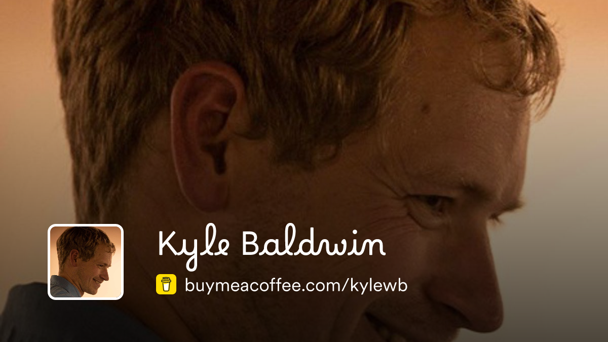 Kyle Baldwin - Buymeacoffee