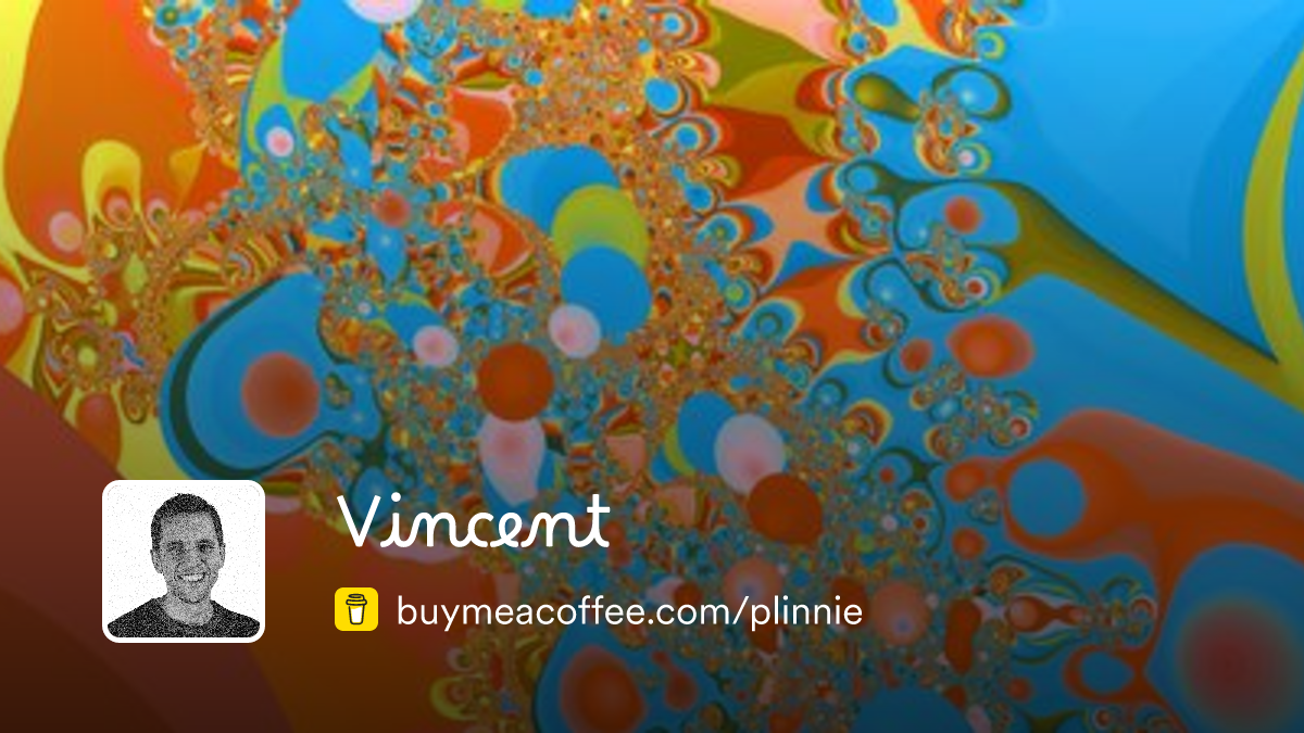 Vincent is coding - Buymeacoffee