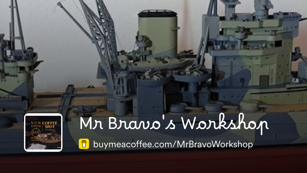 Mr Bravo's Workshop is Model Building - Buymeacoffee