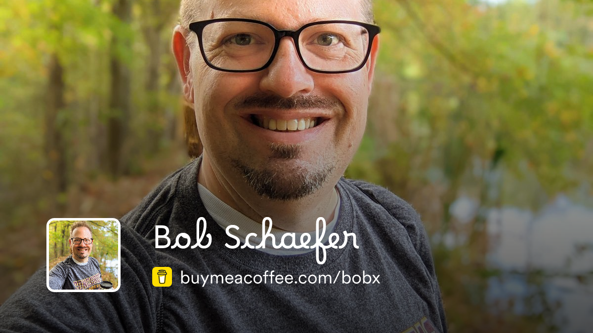 Bob Schaefer - Buymeacoffee